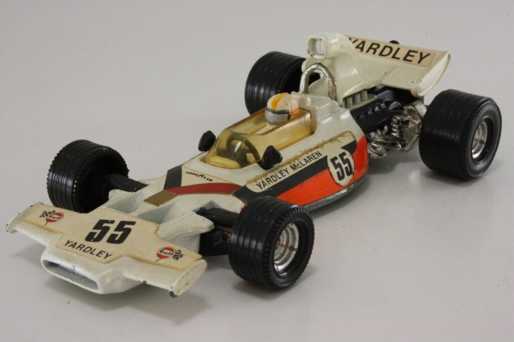 Corgi 151 Yardley McLaren M19A Formula One Racing Car - Black Square Decals