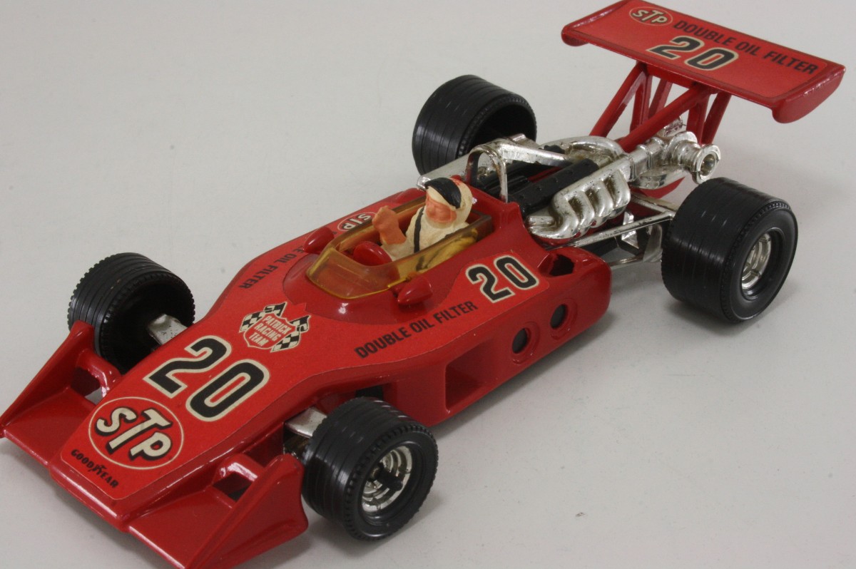 Corgi 159 Patrick Eagle Indianapolis Racing Car - Black Square Decals